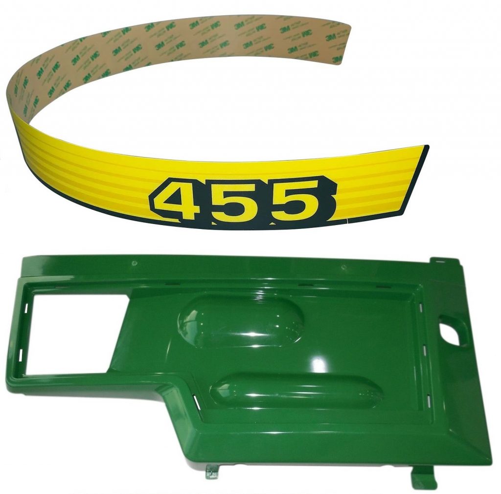John Deere Right Side Panel & Decal 455 S/n Above 070001 Replaces ...